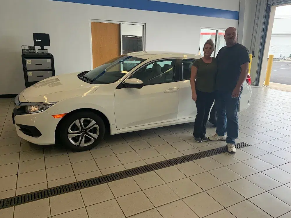 White Honda Lima Ohio